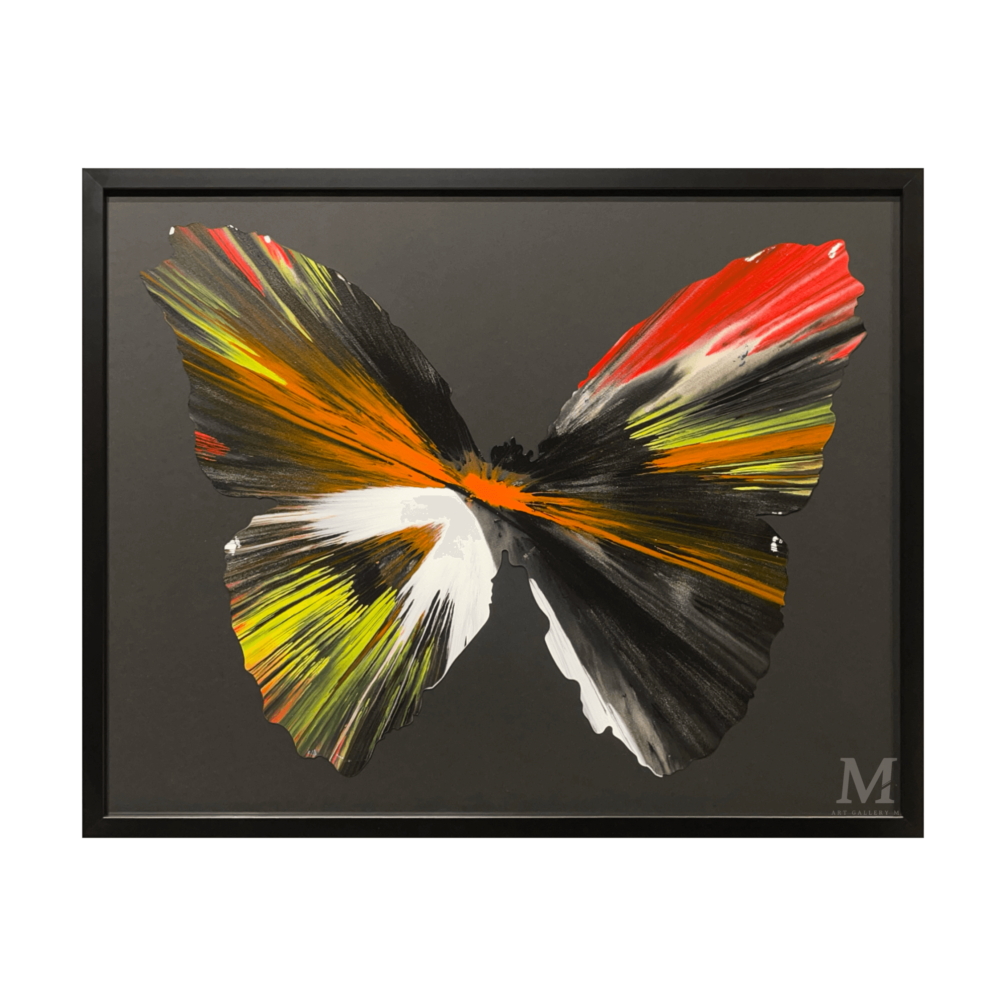 ダミアン・ハースト (Damien Hirst)「SPIN PAINTING (BUTTERFLY)」ART GALLERY M