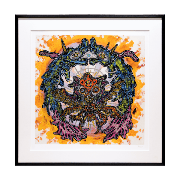 小松美羽 (Miwa Komatsu)「火の振動」ART GALLERY M