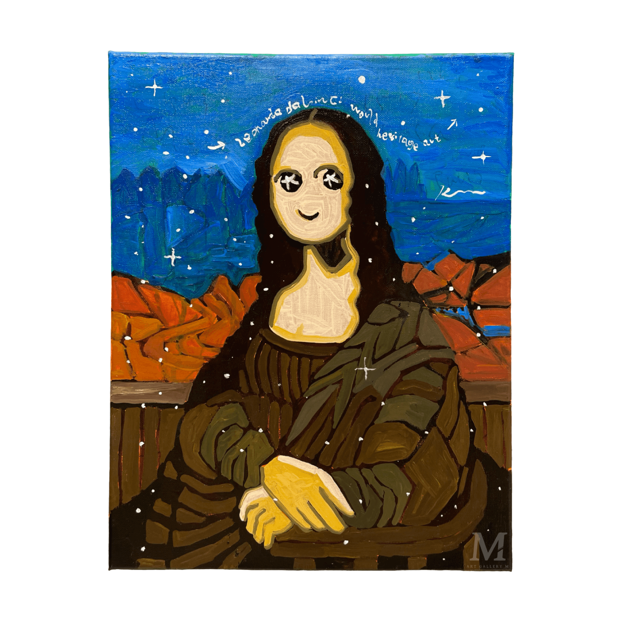 松田光一 (Koichi Matsuda)「Leonardo da Vinci "Mona Lisa"」ART GALLERY M
